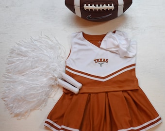 University of Texas Cheerleader Dress - Etsy