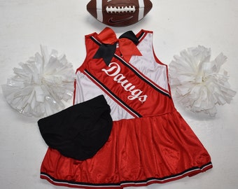 Georgia Bulldogs Cheerleader Costume - Etsy