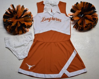 Texas Longhorn Cheer Uniform - Etsy