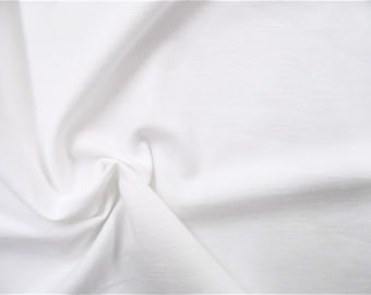 White cotton fabric | Etsy