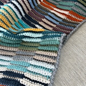 On the Double Scrapghan || Crochet PATTERN || Modern Crochet Blanket ...