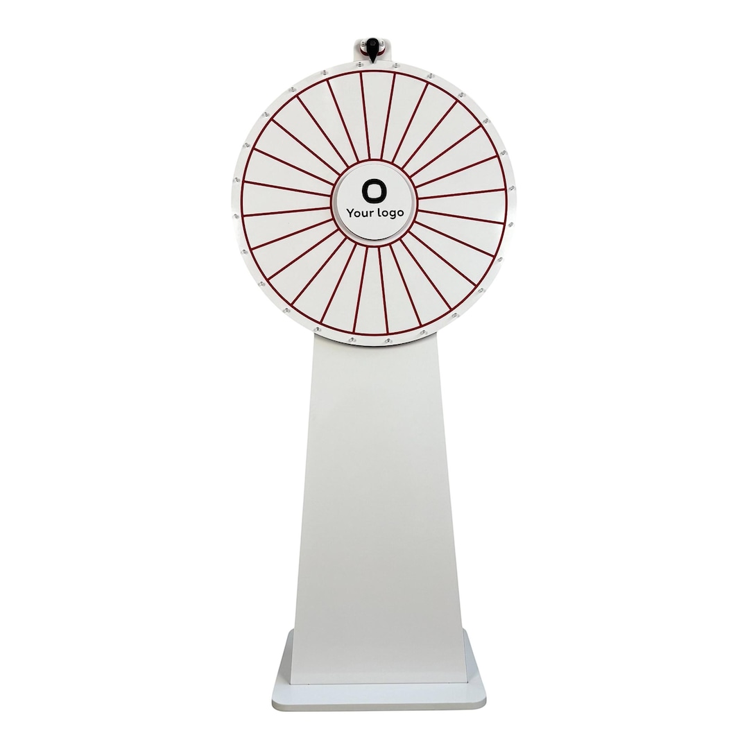 Spinning Game Wheel – 24 Sections, Floor Standing, Erasable Surface ...