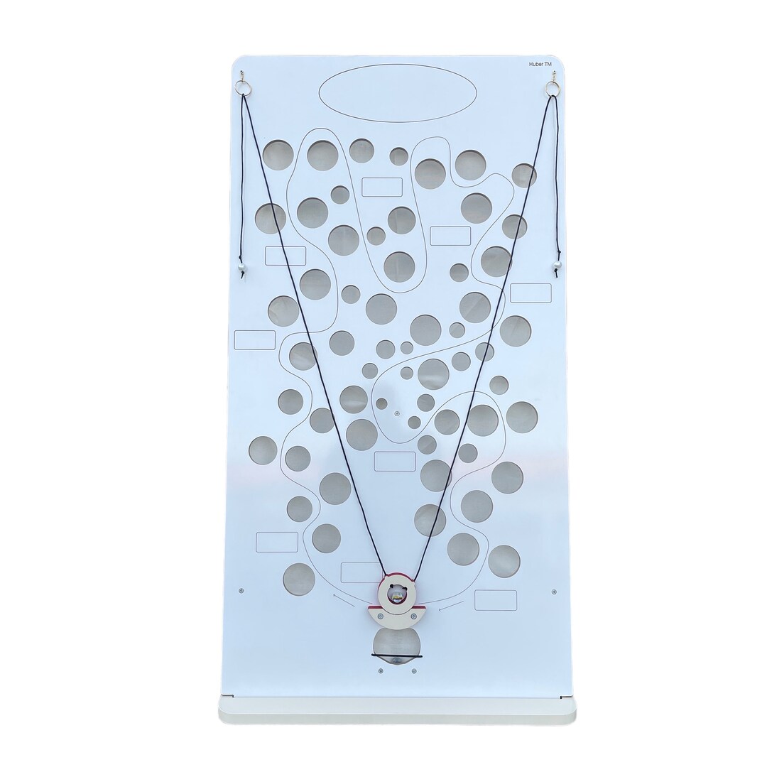 Gruyere Game Board, Wooden Path, Hole Board, String Game, Wooden ...