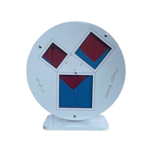Pythagorean Theorem Proof Wheel Math, Geometry Material - Etsy