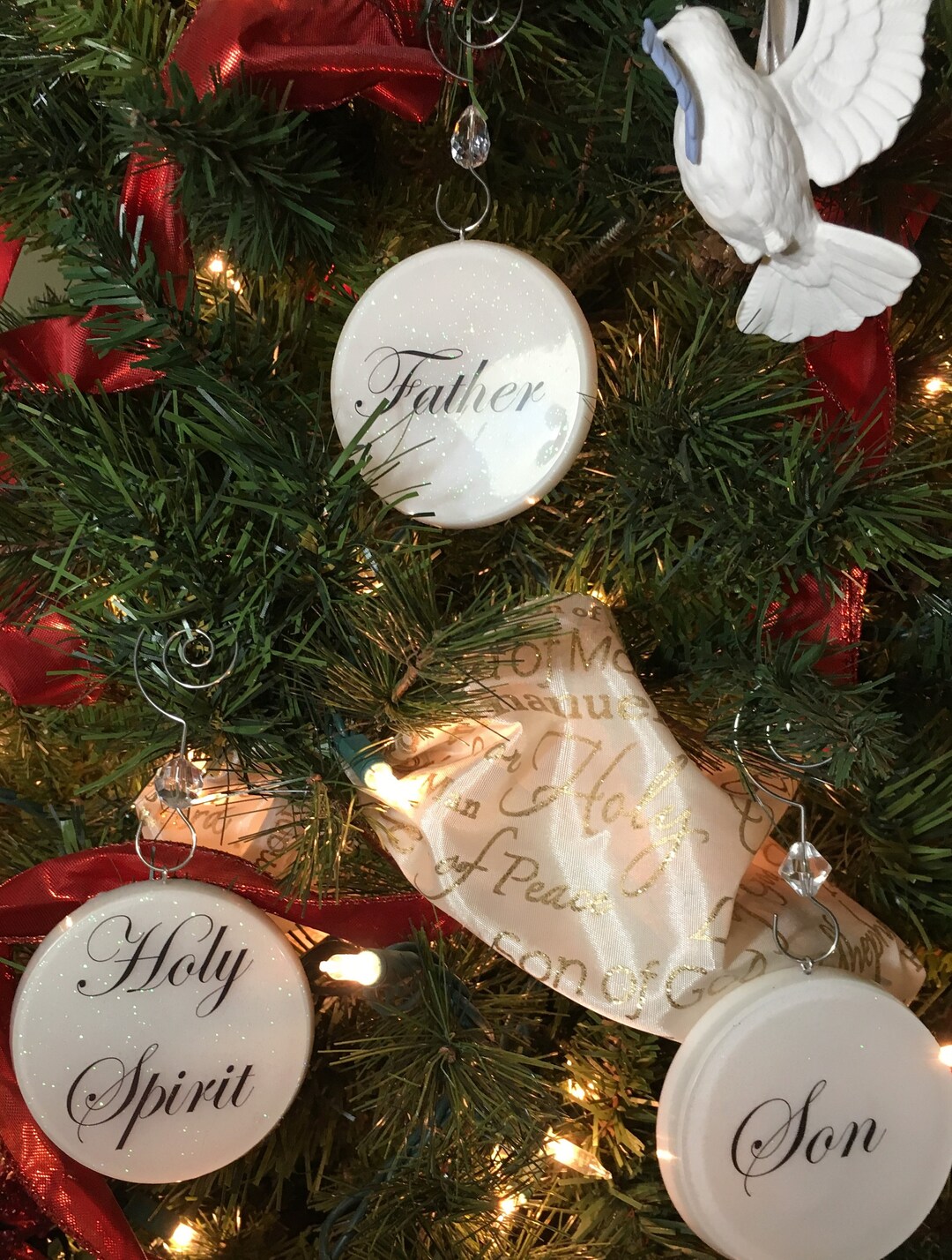 Trinity Collection Ornaments - Etsy