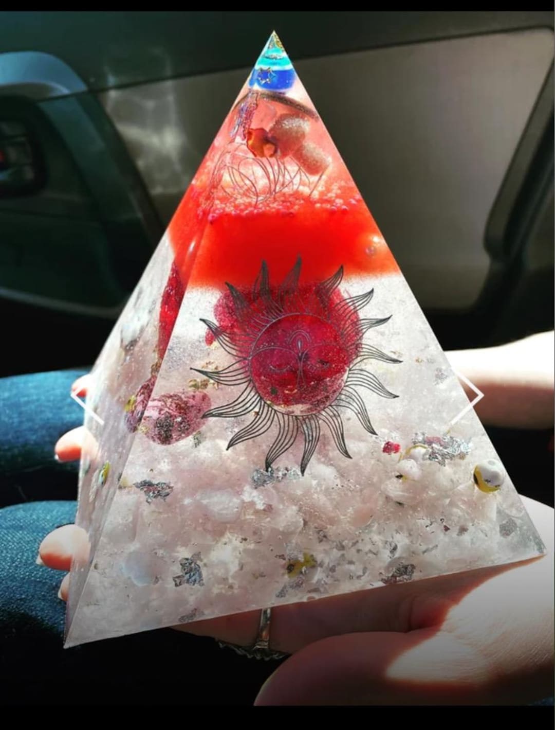 6x6 Inch Orgone Pyramid-custom Made - Etsy