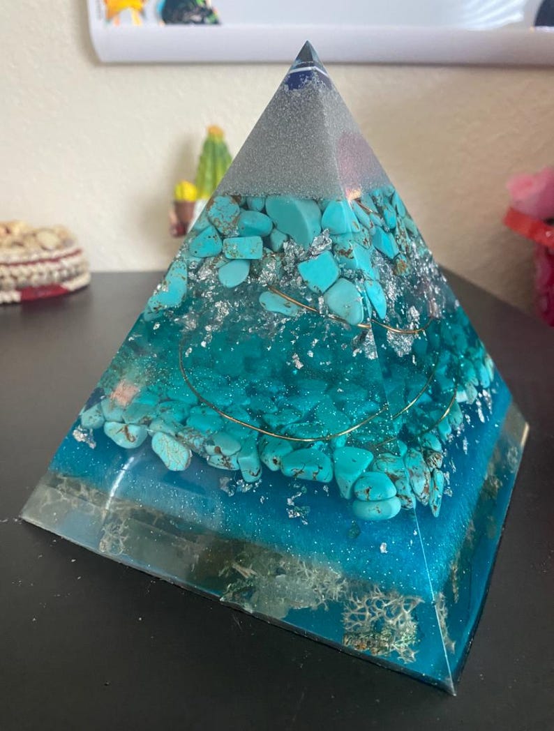 6x6 Inch LARGE Orgone Pyramid-custom Made - Etsy