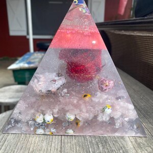 6x6 Inch LARGE Orgone Pyramid-custom Made - Etsy