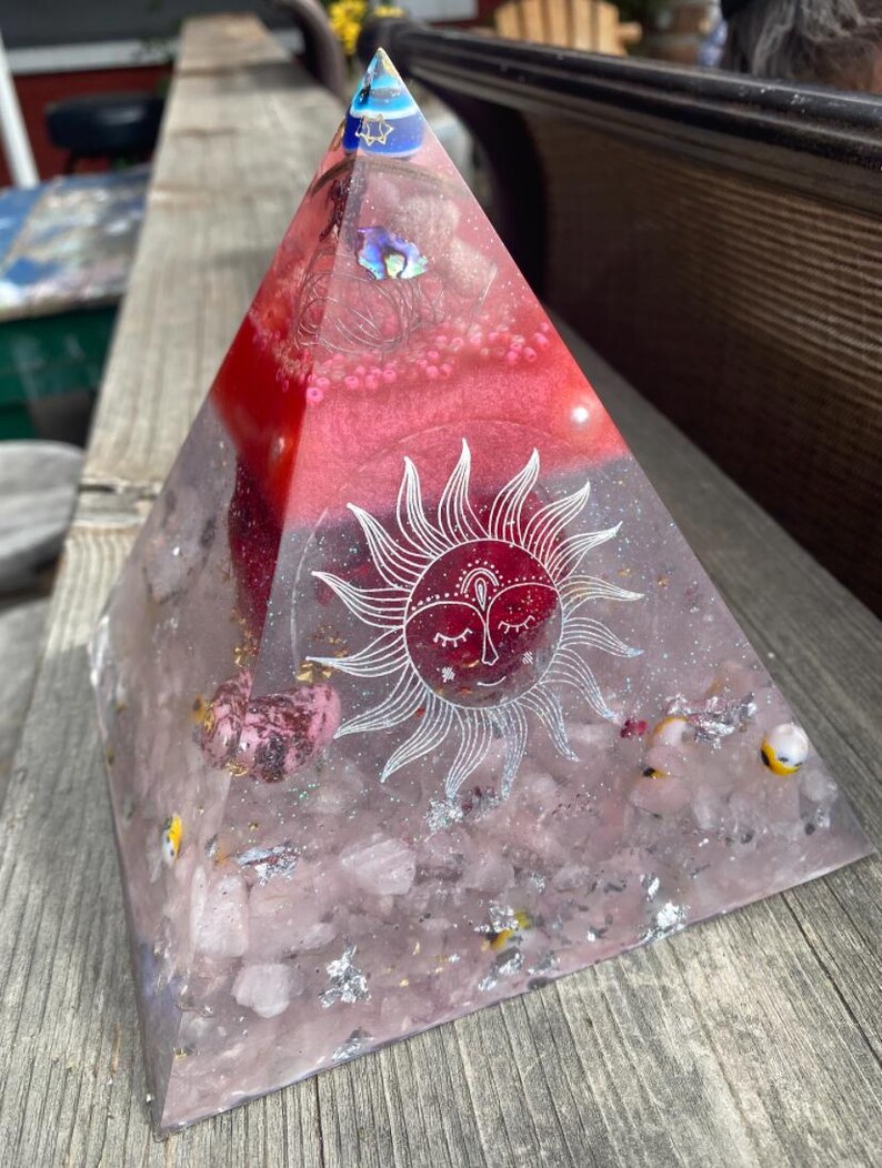 6x6 Inch LARGE Orgone Pyramid-custom Made - Etsy