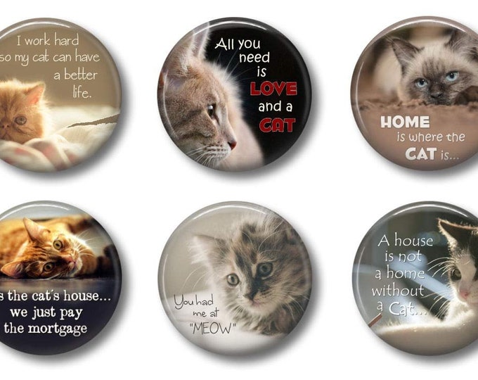 Cat and Dog MAGNETS Cute Locker Magnets for Girls - Etsy