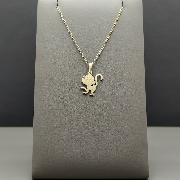 Monkey Necklace - Etsy UK