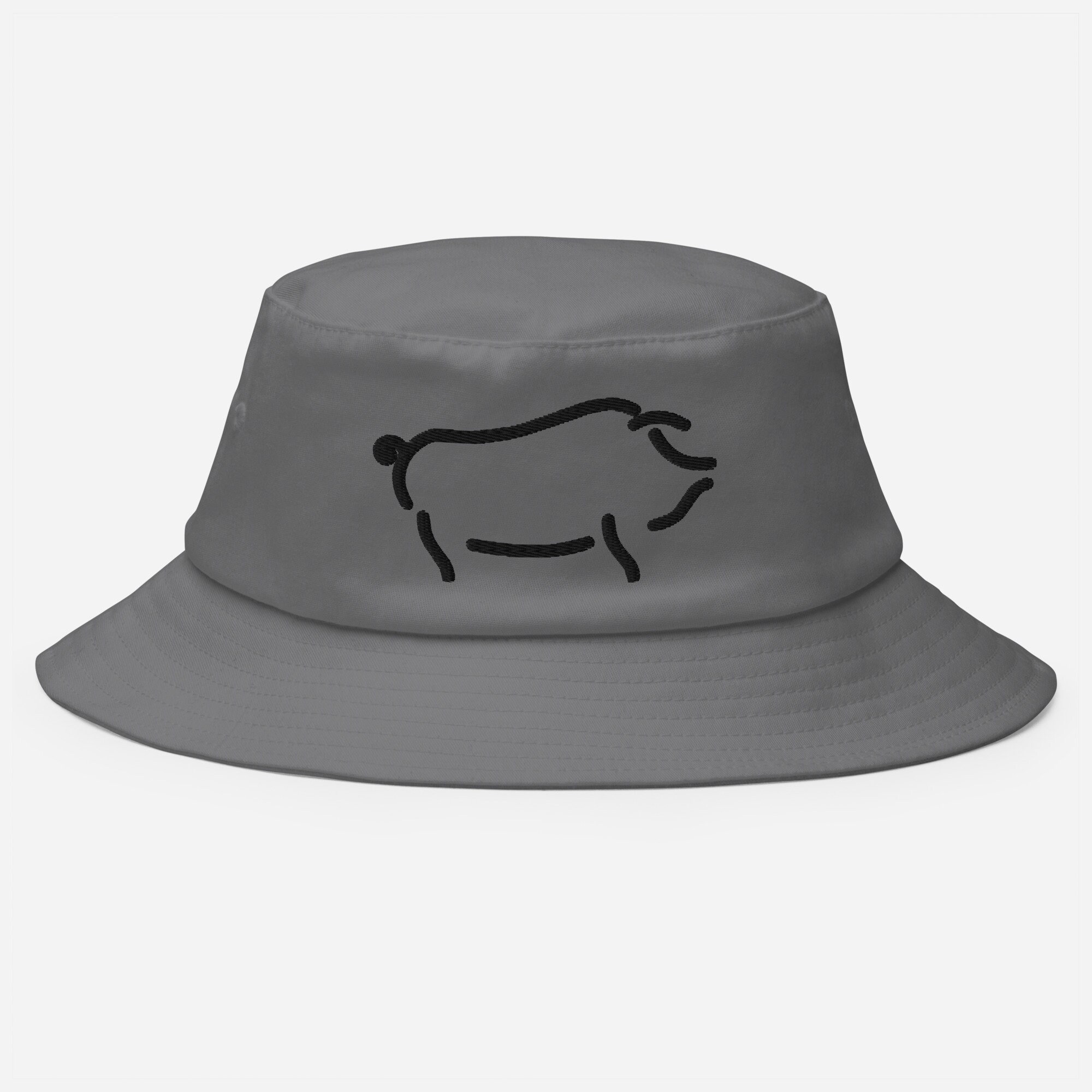 Old School Pig Bucket Hat - Etsy