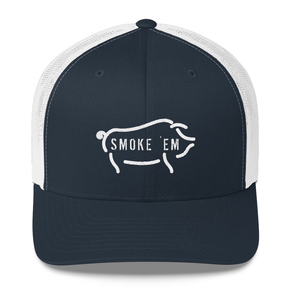 Smoke Em Trucker Hat - Etsy
