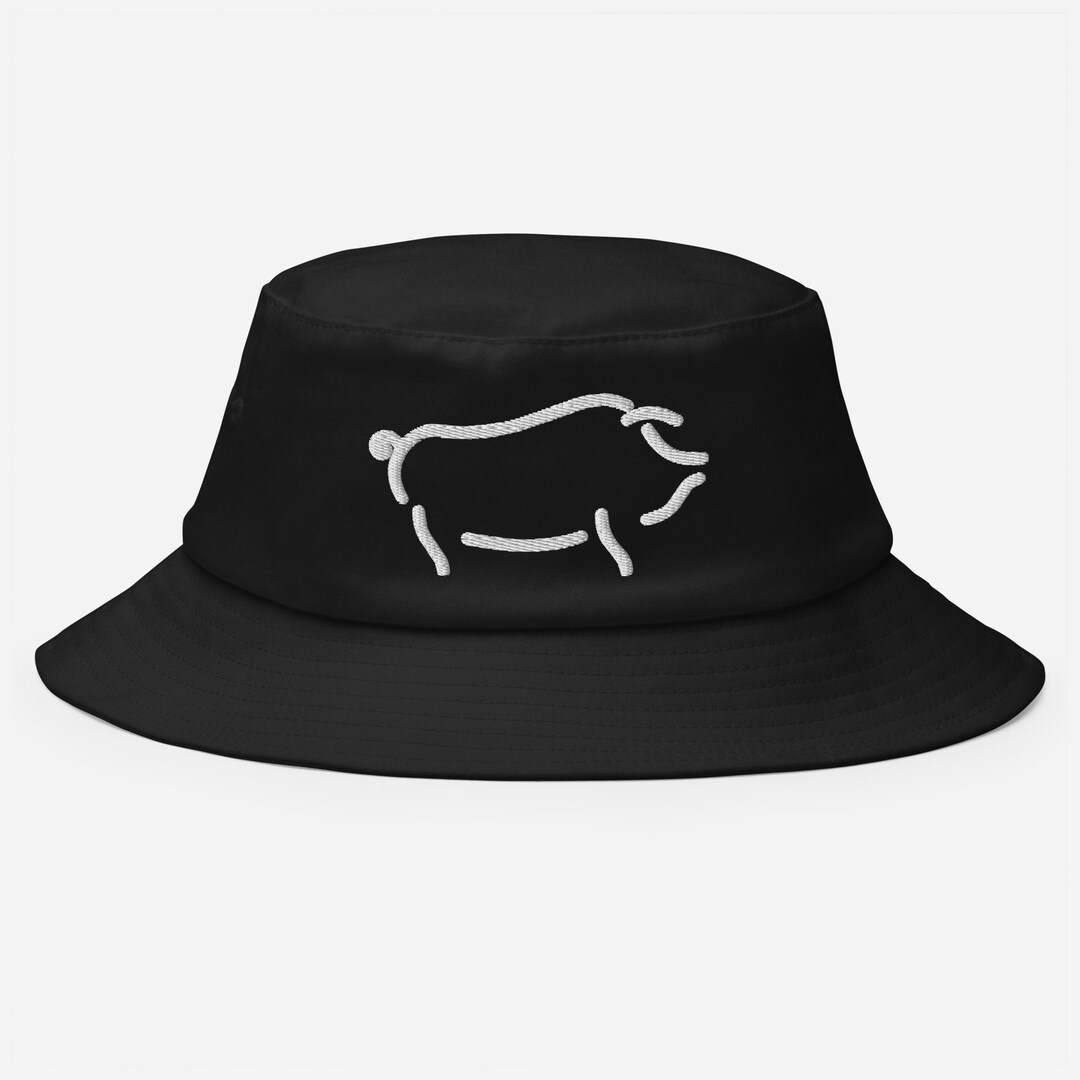 Old School Pig Bucket Hat - Etsy
