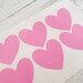 Removable Vinyl Heart Wall Decals. Different Sizes and Colours - Etsy