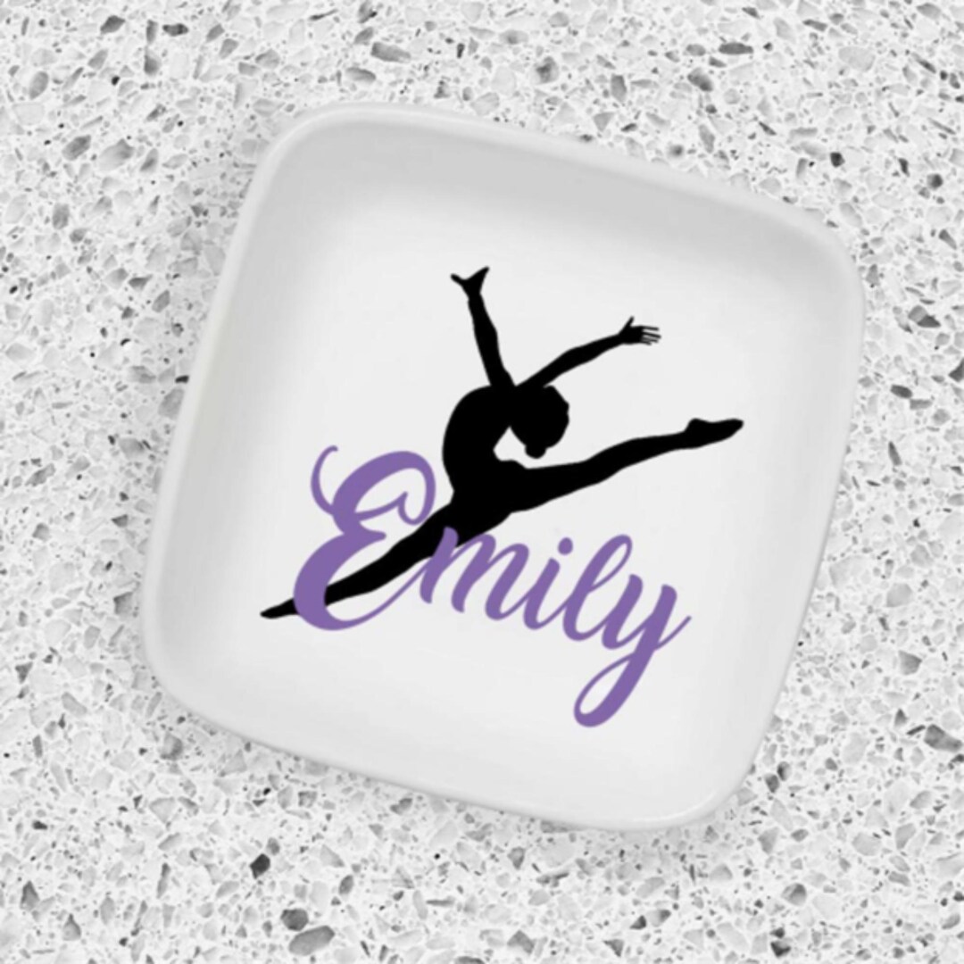 Personalized Ballerina Trinket Dish: Dance Recital Gift - Etsy