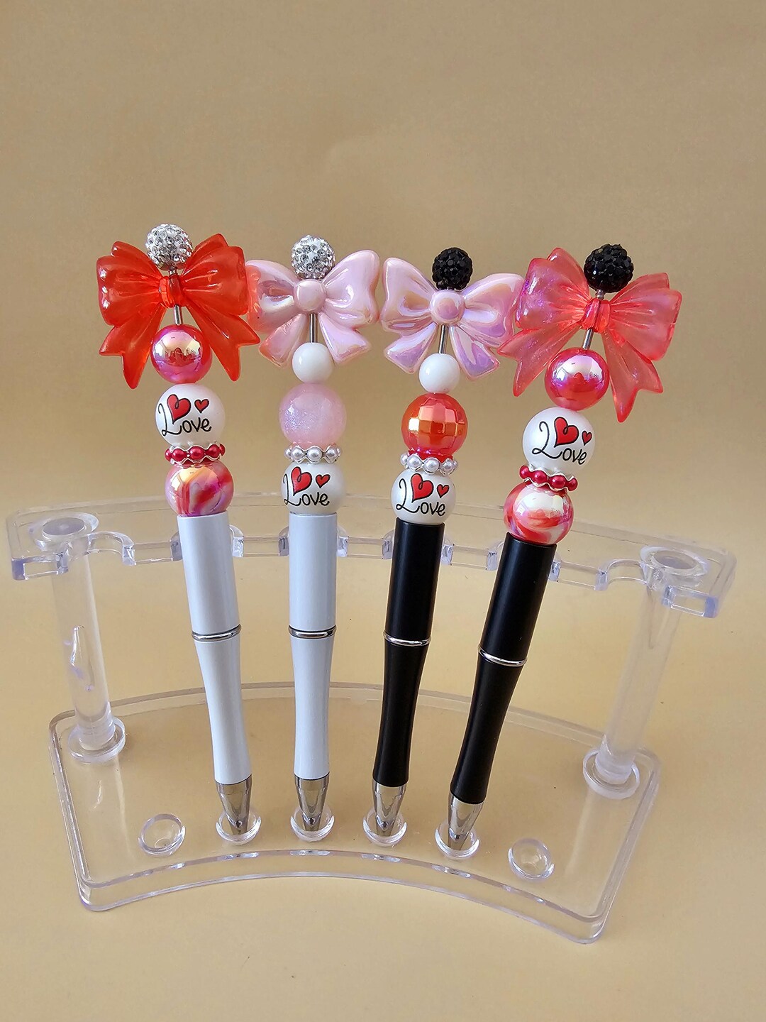 Bow Beaded Pens - Etsy