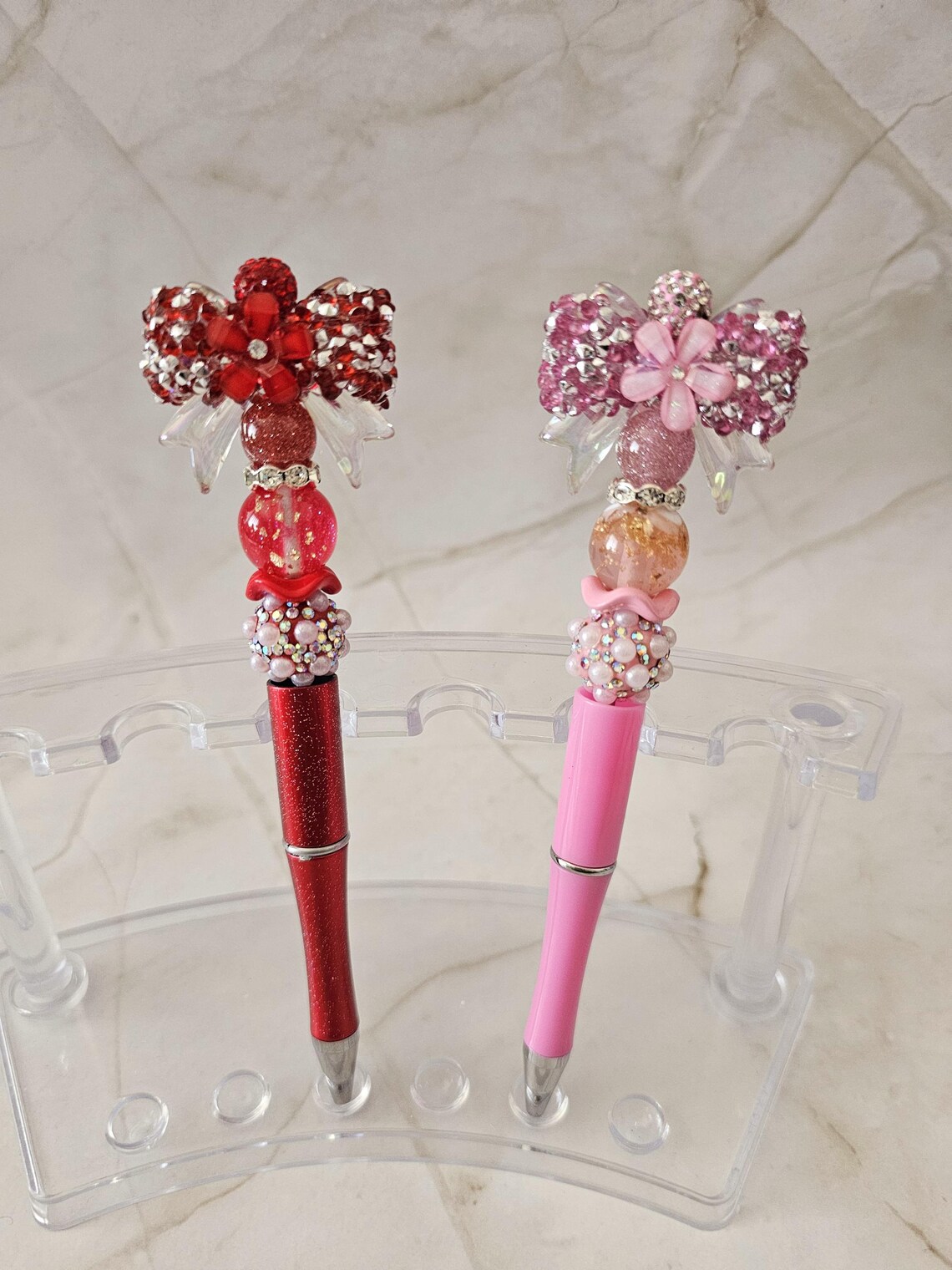 Bow Beaded Pens - Etsy