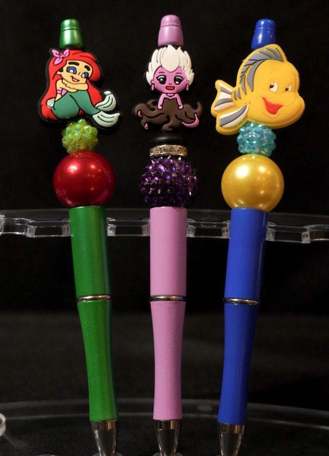 Little Mermaid Beaded Pens - Etsy