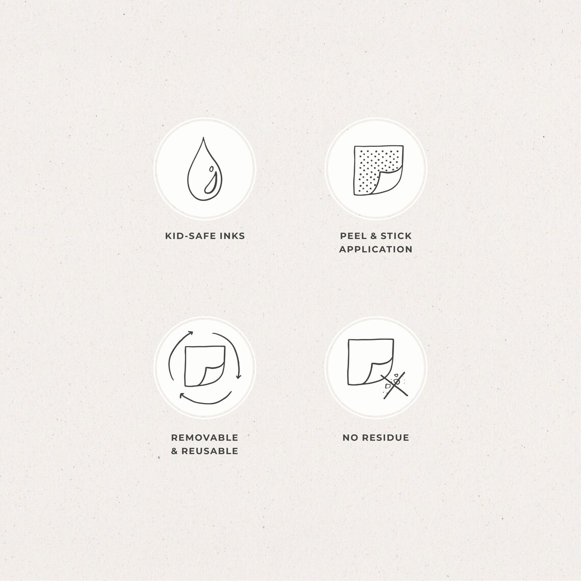 Falling Leaves Fabric Wall Stickers Removable & Reusable - Etsy