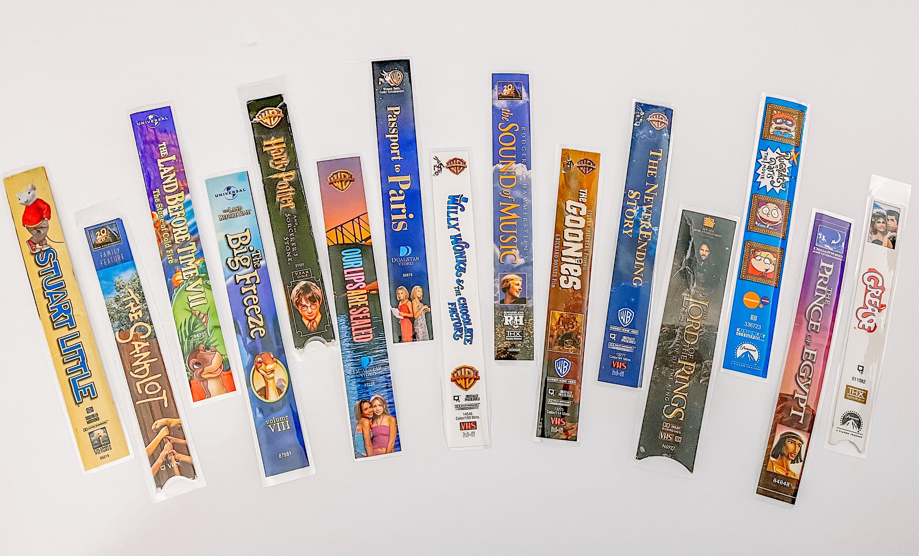 VHS Bookmarks - Classic Movies - Originals - Etsy