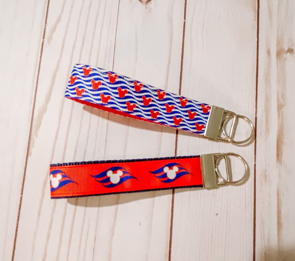 Disney Cruise Line Key Fob - Wristlet Key Fob - Key Fob Wristlet ...