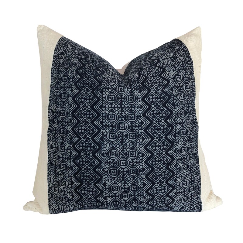Batik Pillow Cover 20x20 - Etsy