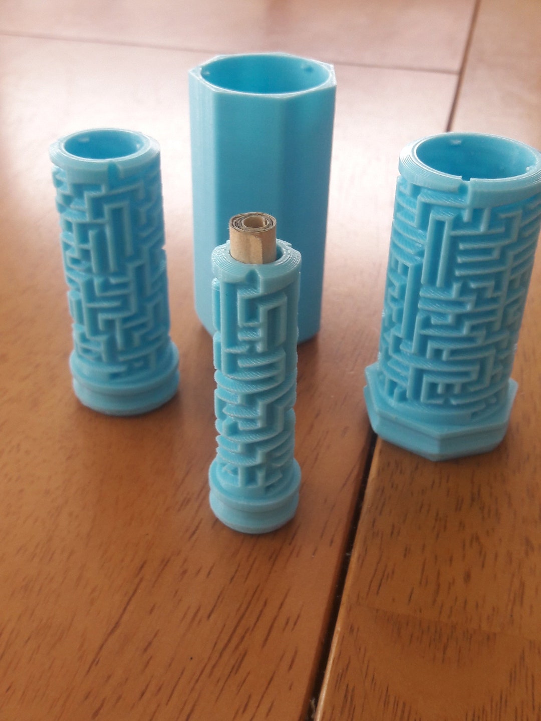 3D Printed Puzzle Maze / Russian Doll / Money- Key Box / Nesting Doll ...