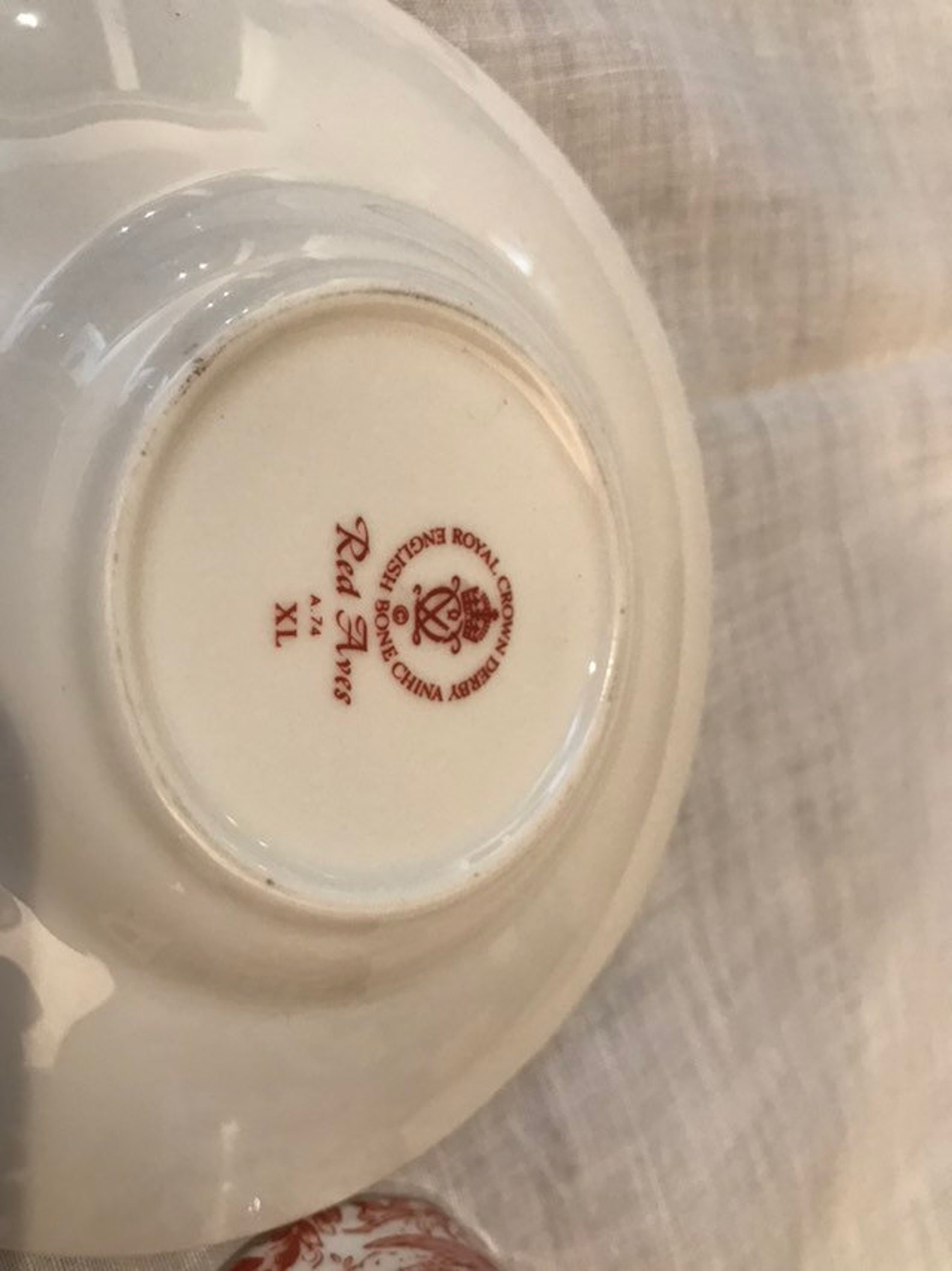 Royal Crown Derby Red Aves Tea Set - Etsy