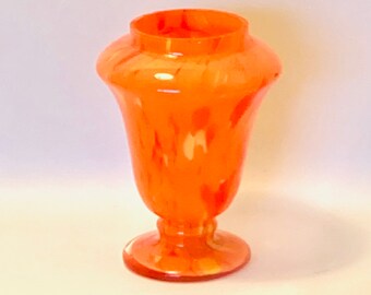 Splatter Glass Vase | Etsy