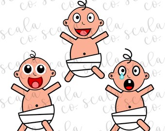 Crying Baby Svg | Etsy