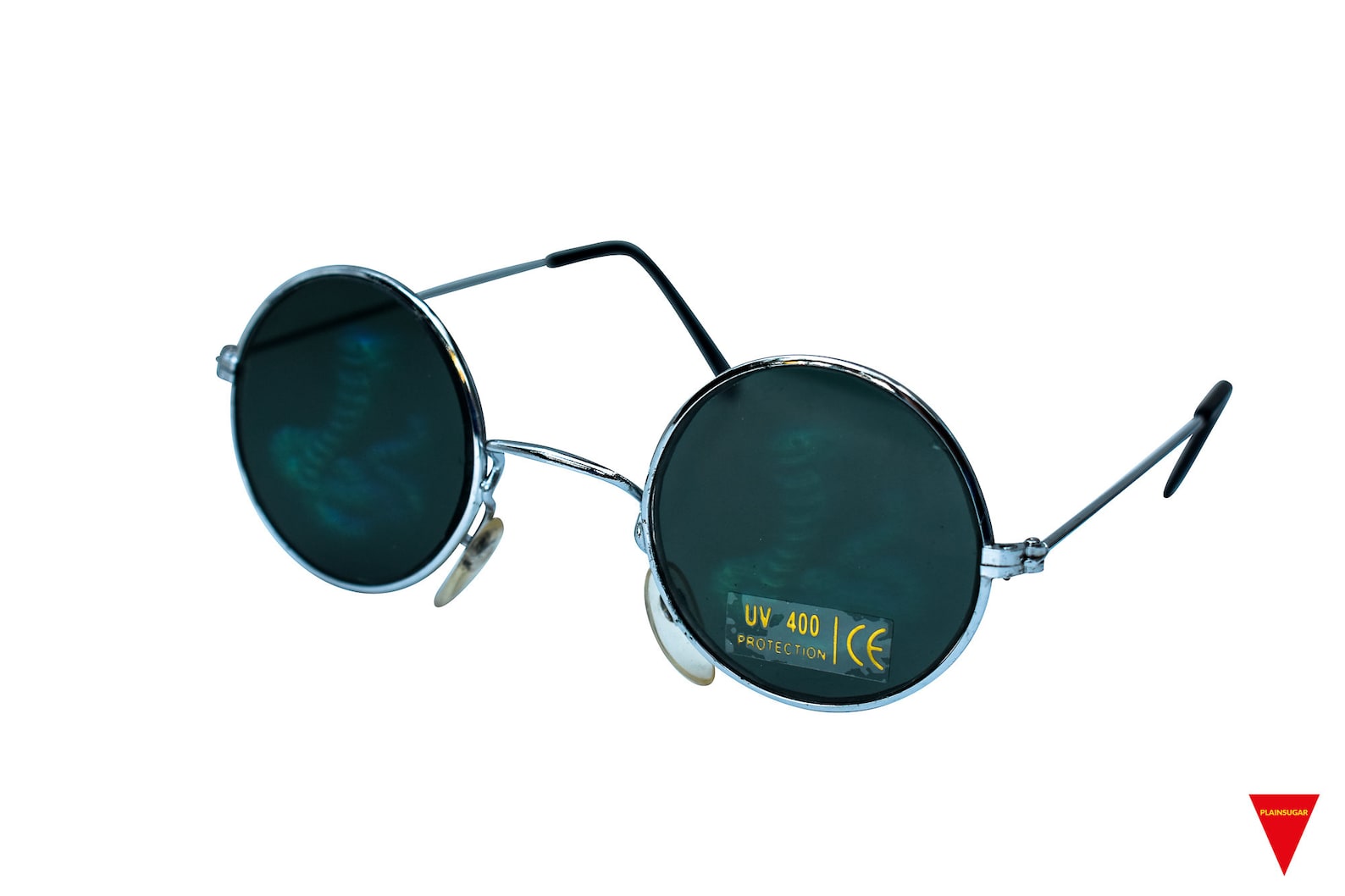 Skull Sunglasses Vintage Sunglasses Round Metal Sunglasses Etsy