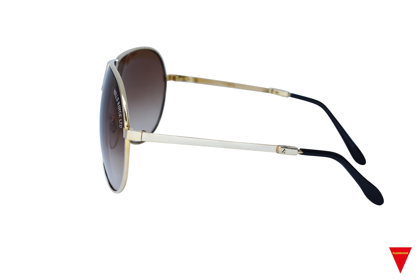 70's Rolls Royce Aviator Sunglasses Foldable Gold Glasses - Etsy