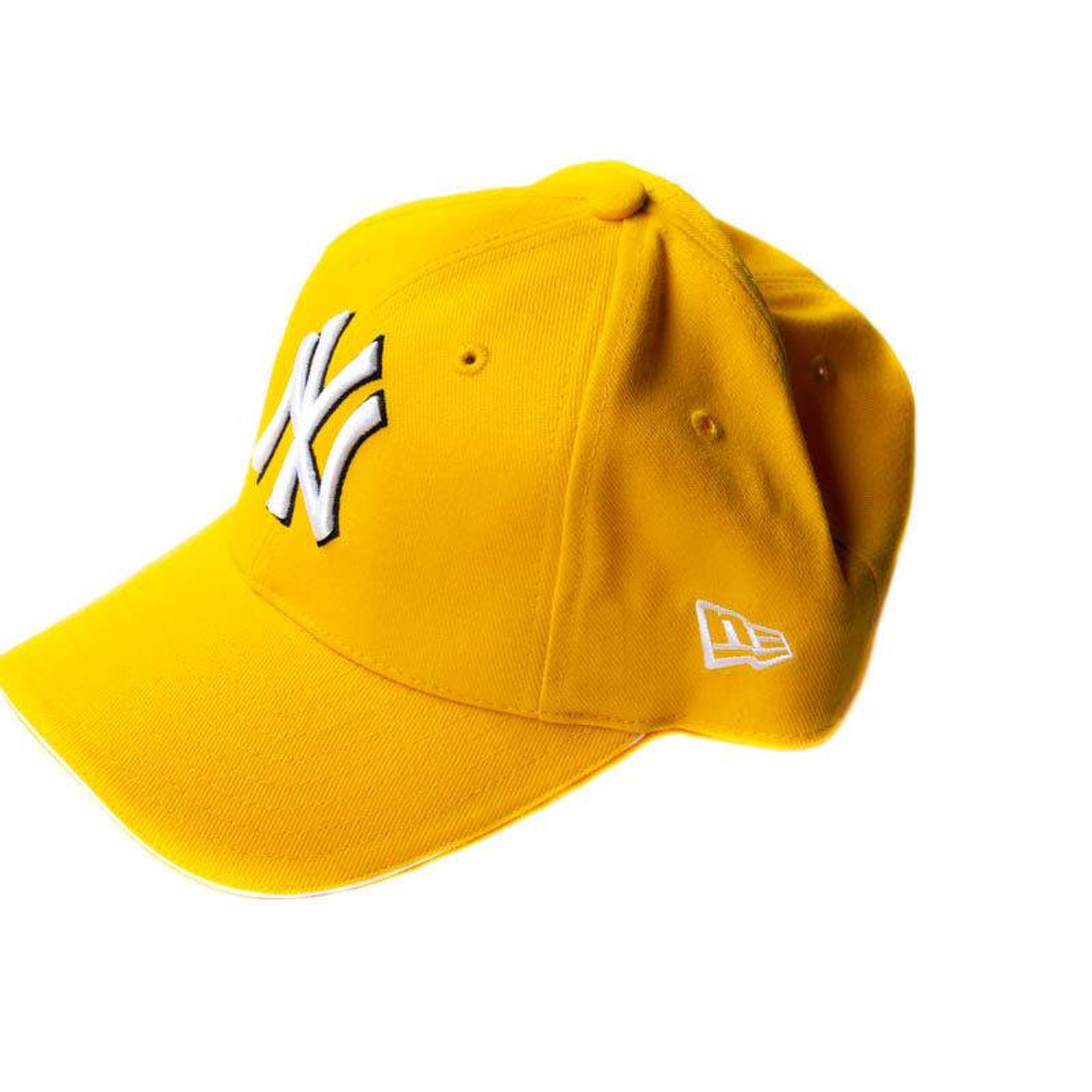 Yellow NY Hat 90's NY Yankees Cap Red New Era Baseball - Etsy