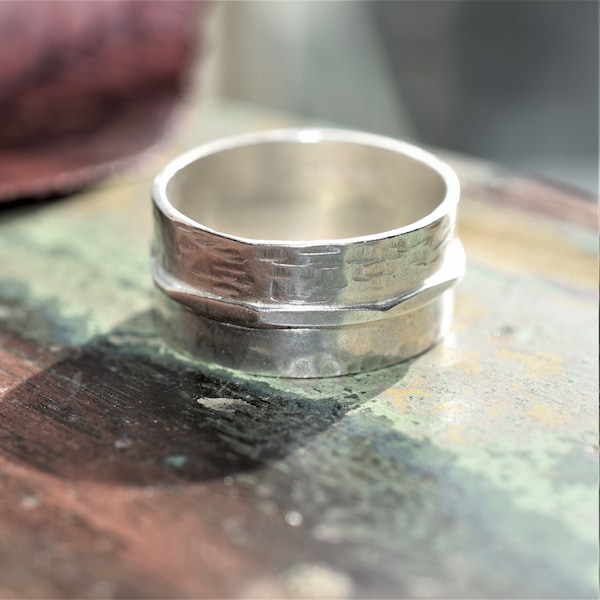 Unusual Silver Ring - Etsy