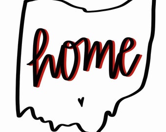 Vintage 1950's Style Cleveland Ohio OH Home of the Indians - Etsy