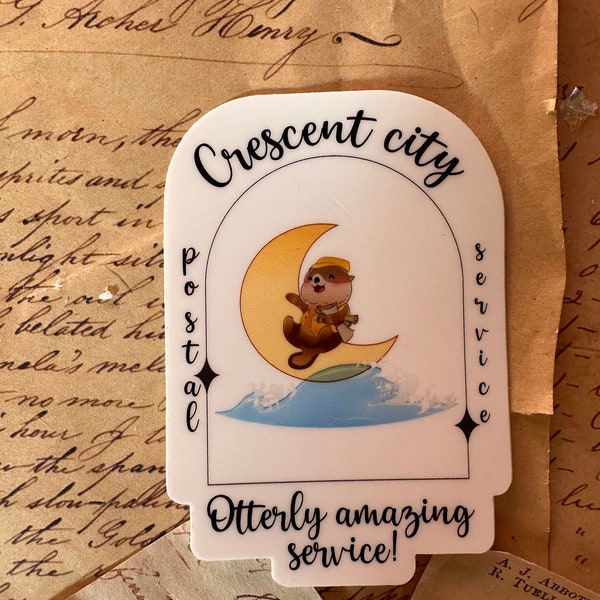 Crescent City Postal Sticker - Etsy
