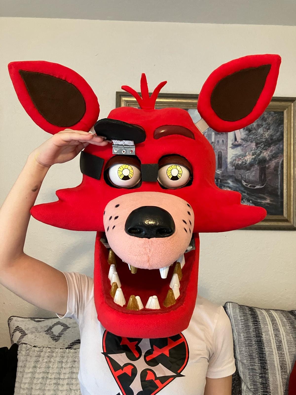 Five Nights at Freddy's Costume 3D PRINTED Custom Fnaf Cosplay Foxy ...