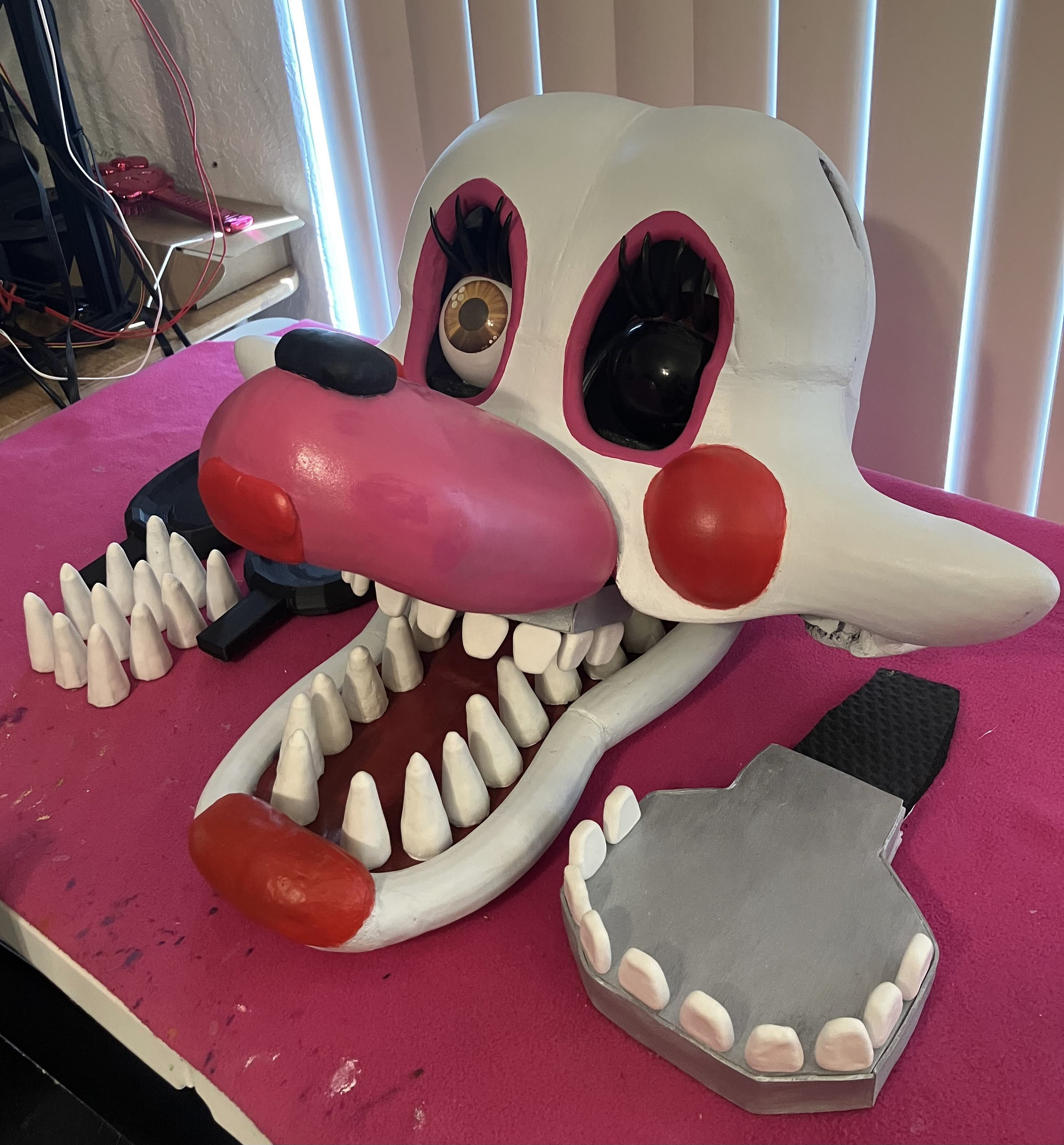 Five Nights at Freddy's Mangle Costume Prop 3D PRINTED Fnaf Cosplay ...