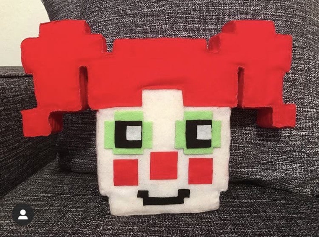 Fnaf Circus Baby 8-bit Head Foam Plush to Be Made Five Nights at Freddy ...