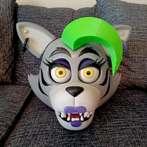 Roxanne Wolf Costume Fnaf Cosplay 3D Printed Security Breach Vanny Five ...