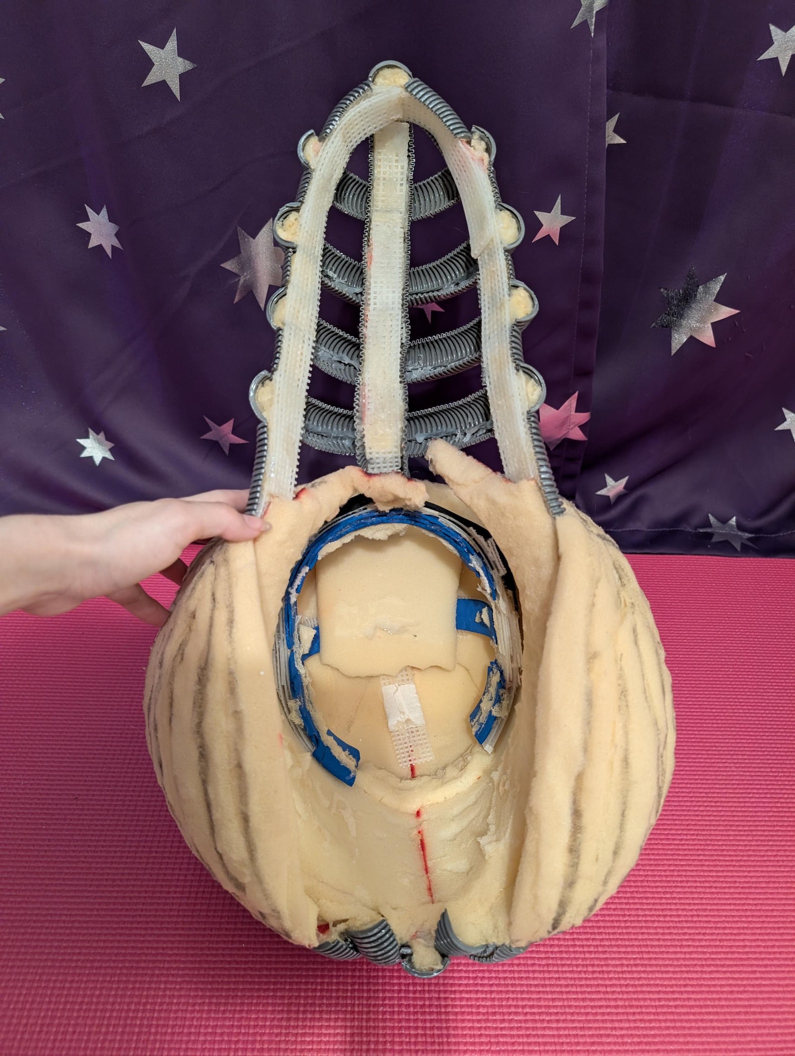 Funtime Foxy Endoskeleton Mask - Sister Location Cosplay (UNFINISHED AS ...