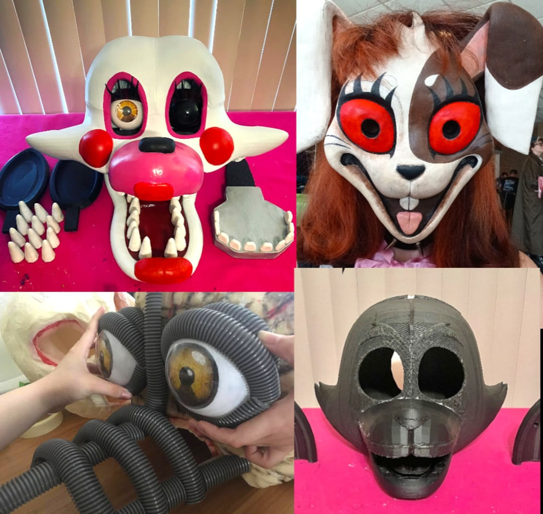 Five Nights at Freddy's 3D PRINTED Custom Costume Fnaf - Etsy UK