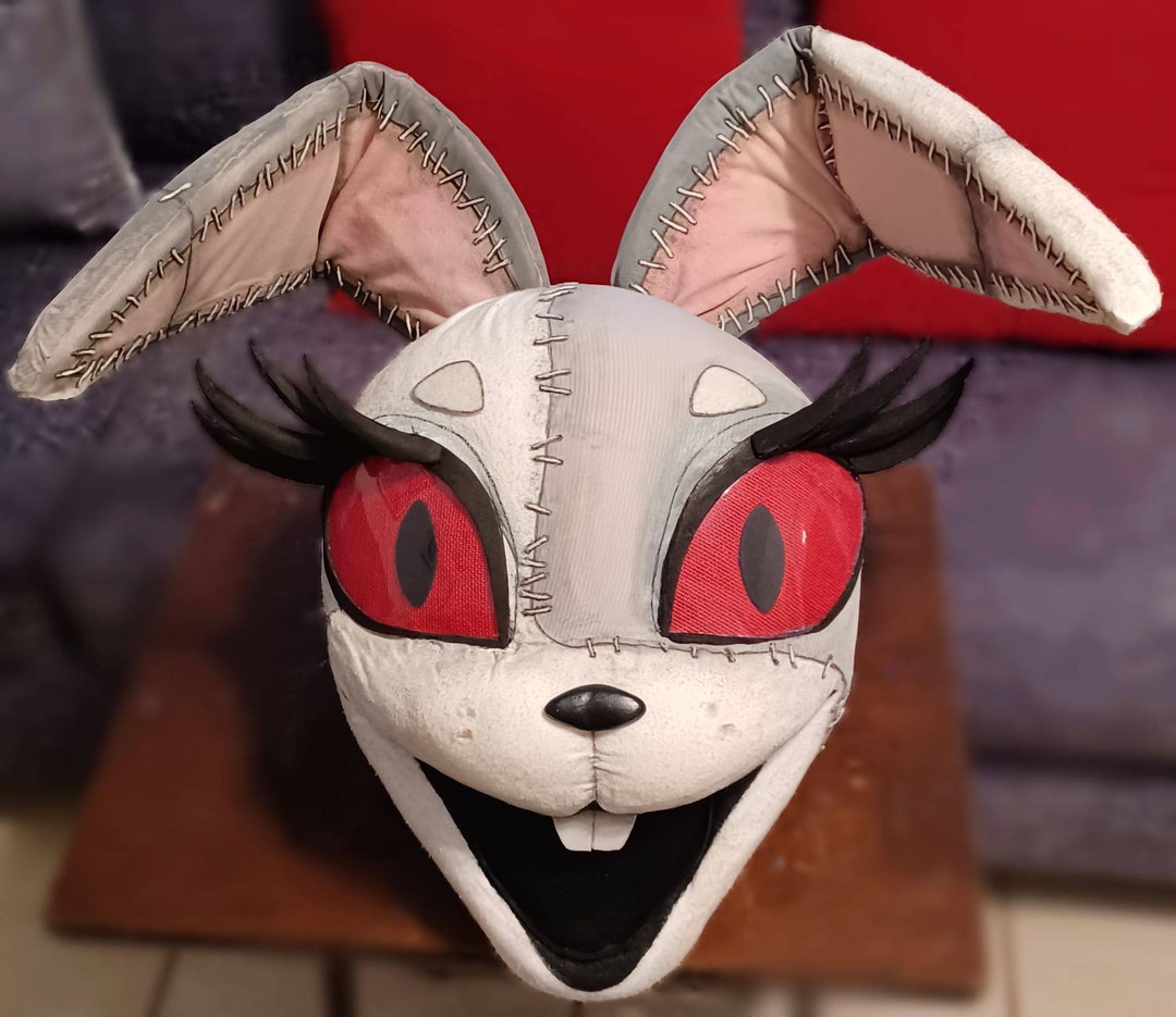 Vanny Mask Fnaf Security Breach Cosplay Vanessa Glamrock 3D PRINTED ...
