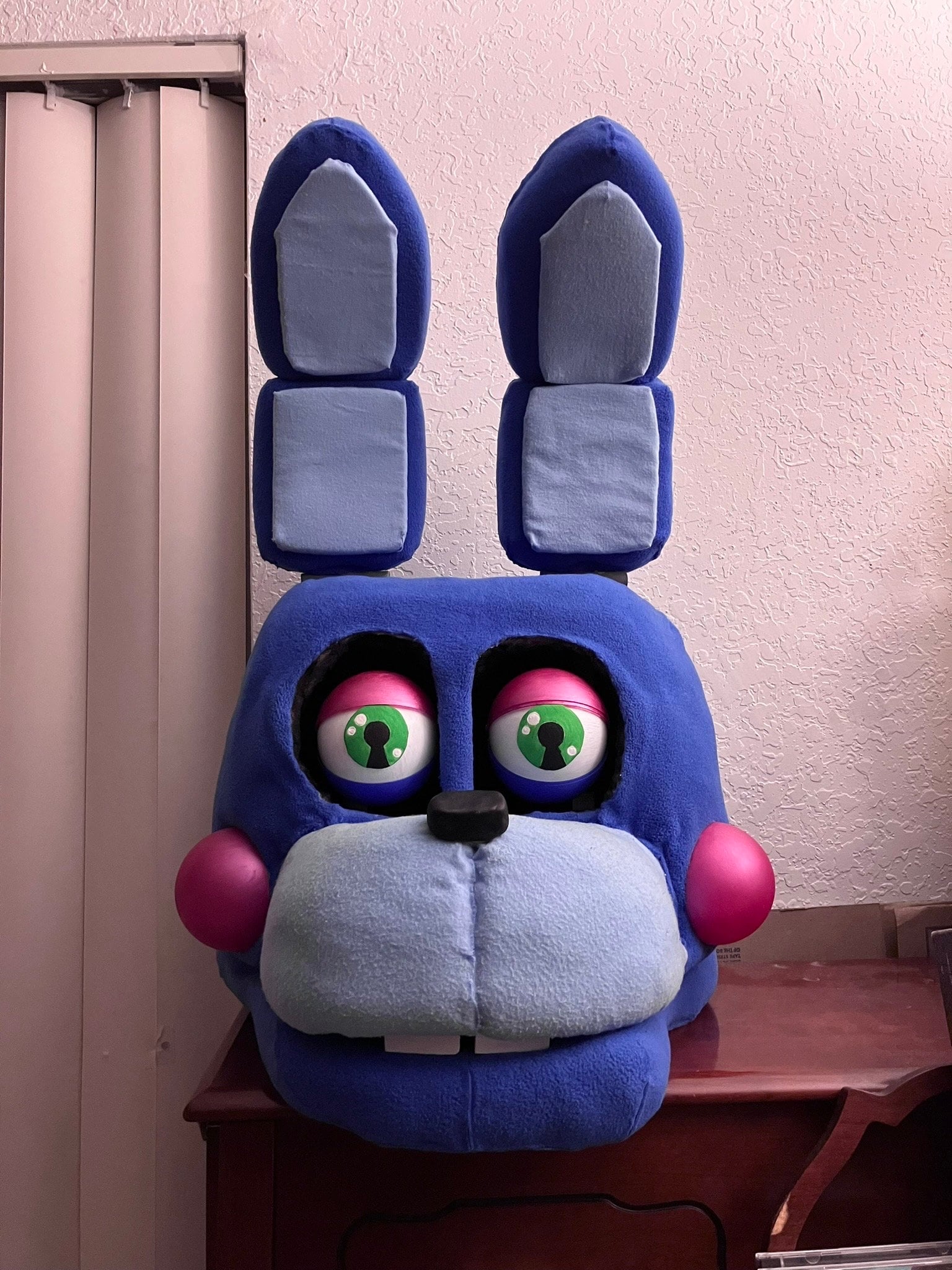 Rockstar Bonnie Cosplay FNAF 3D Printed Costume Rockstar Foxy Mask ...