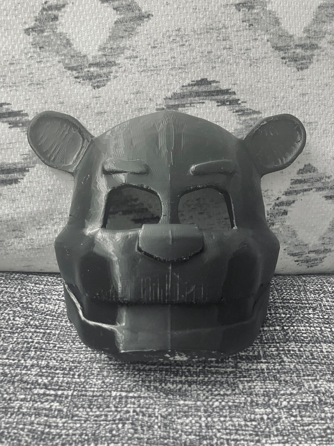 Freddy Mask Cosplay Fnaf VR 3D Printed Five Nights at Freddys Costume ...