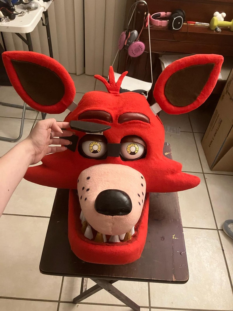 Five Nights at Freddy's Costume 3D PRINTED Custom Fnaf Cosplay Foxy ...