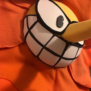 Cagney Carnation Cuphead HUGE Prop Figure Statue Floral Fury Mugman ...