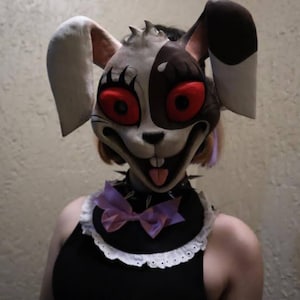 Vanny Mask 3D Printed Security Breach Cosplay Fnaf Costume Head Five ...