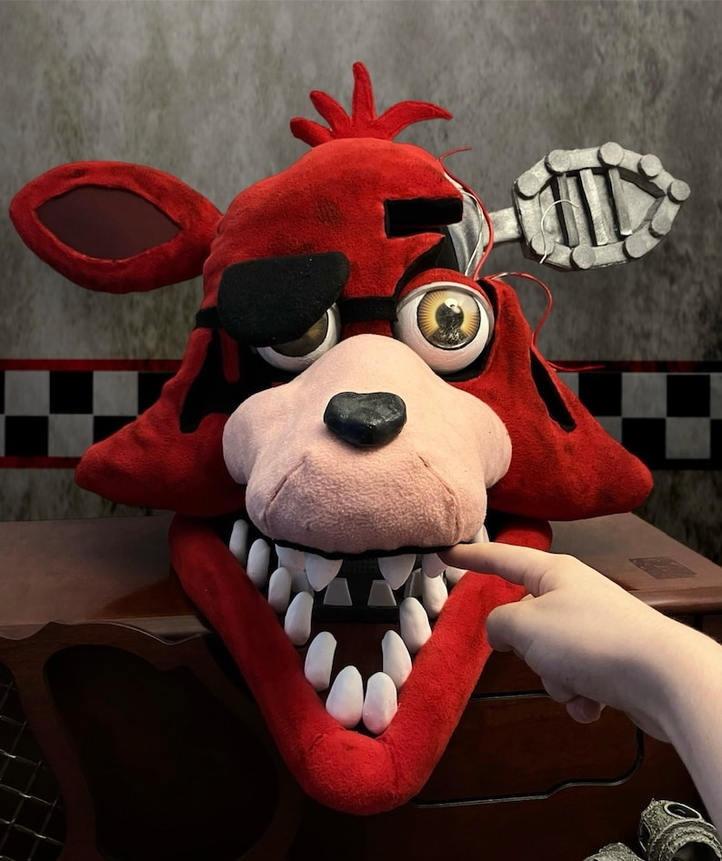 Preorder Fnaf Withered Foxy Complete Cosplay Costume Foam Mask Five ...